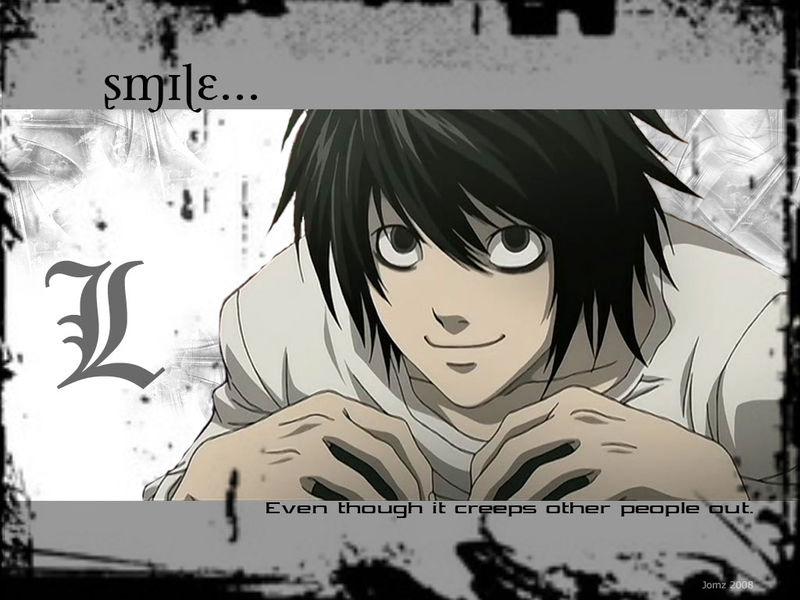 L from the anime Death Note | Hip Forums